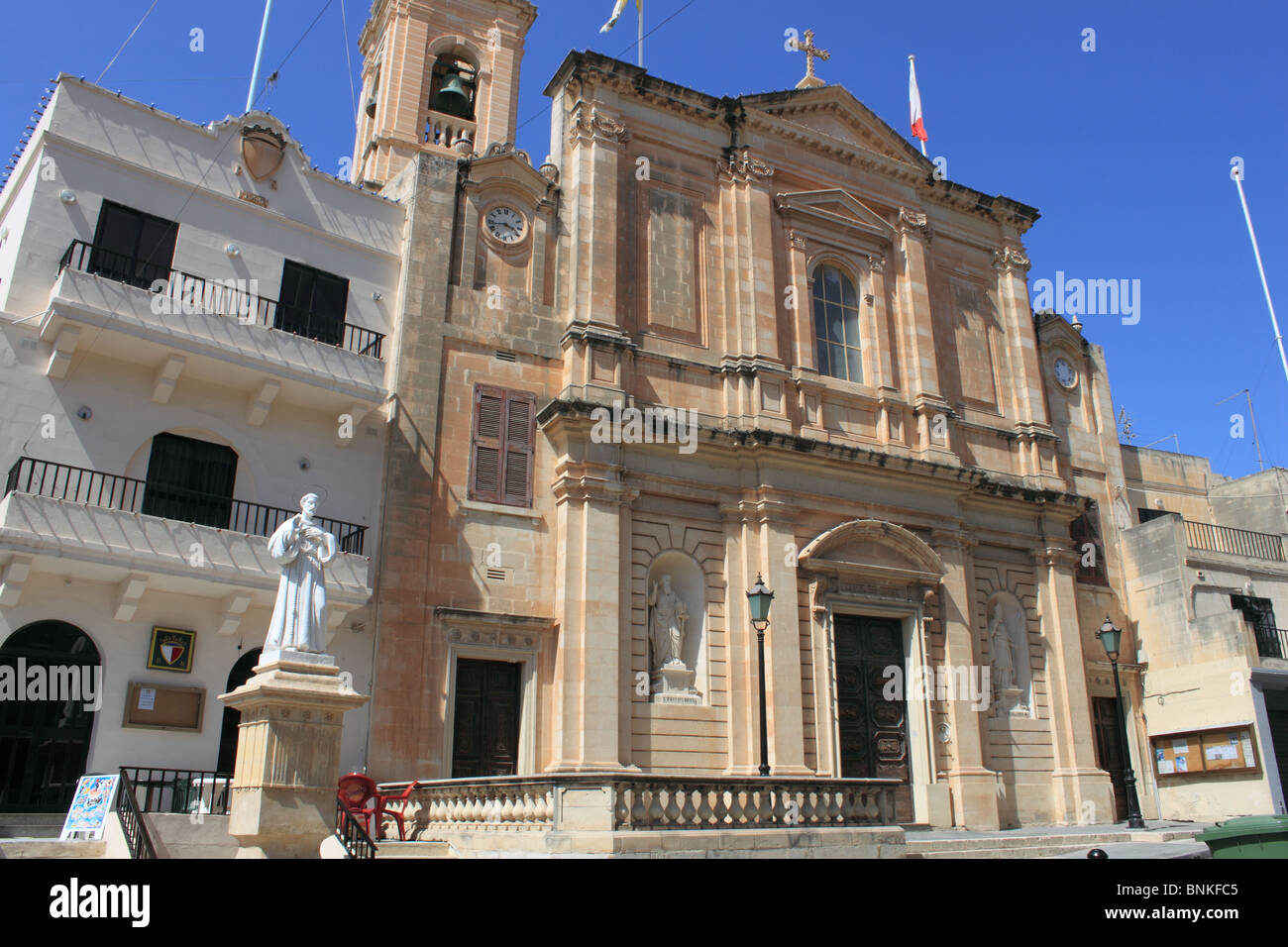 Our Lady of Sorrows parish church, Triq San Pawl, St Paul's, Buġibba ...