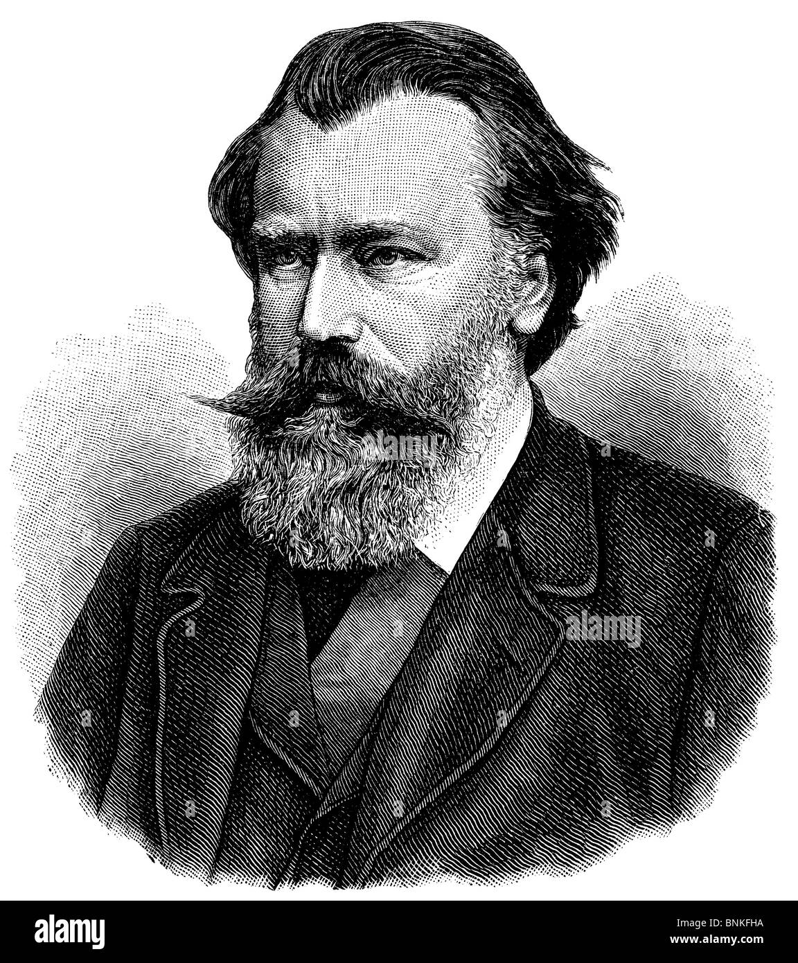 Johannes Brahms (7 May 1833 – 3 April 1897), German composer and ...