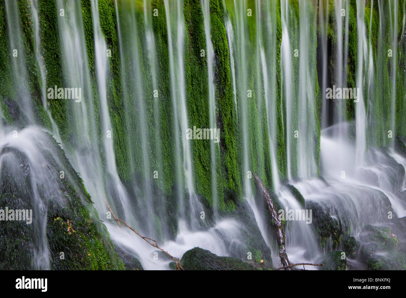 Cascade des Planches France Jura waterfall rock cliff tuff stone ...