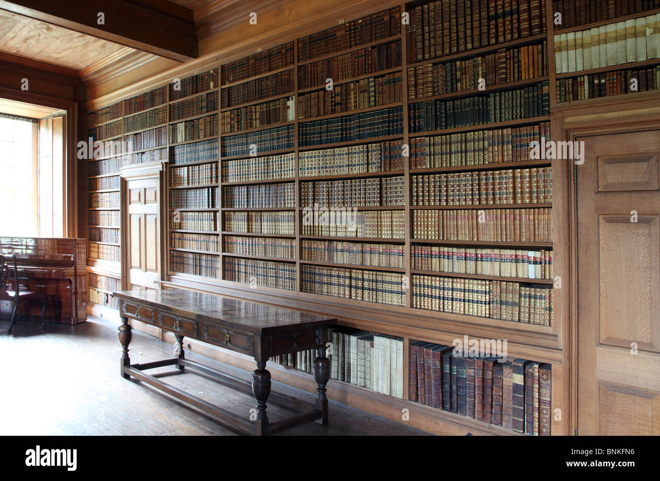 Howth Castle Library Stock Photo - Alamy