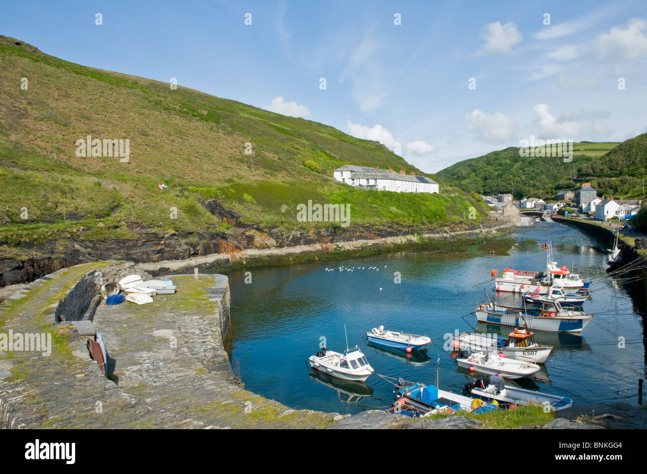 Boscastle cornwall england hi-res stock photography and images - Alamy
