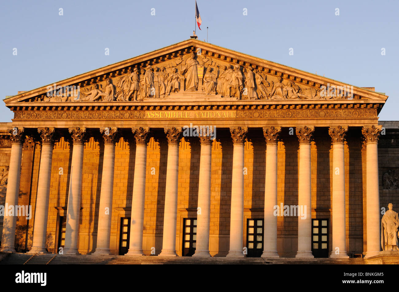 The French national assembly in Paris, France Stock Photo - Alamy