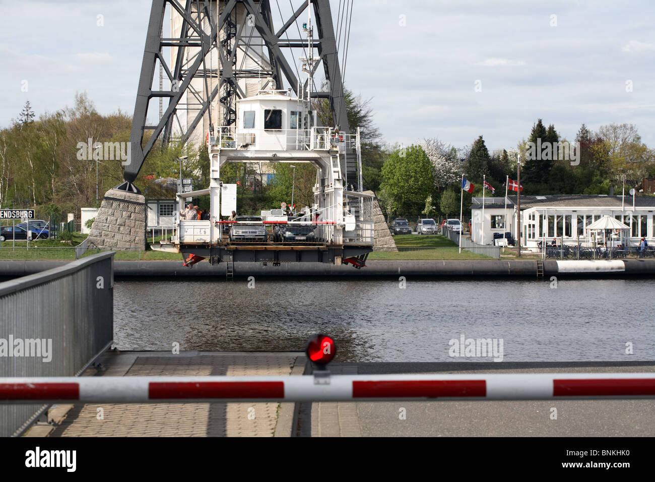 The transporter bridge in Rendsburg, Germany Stock Photo - Alamy