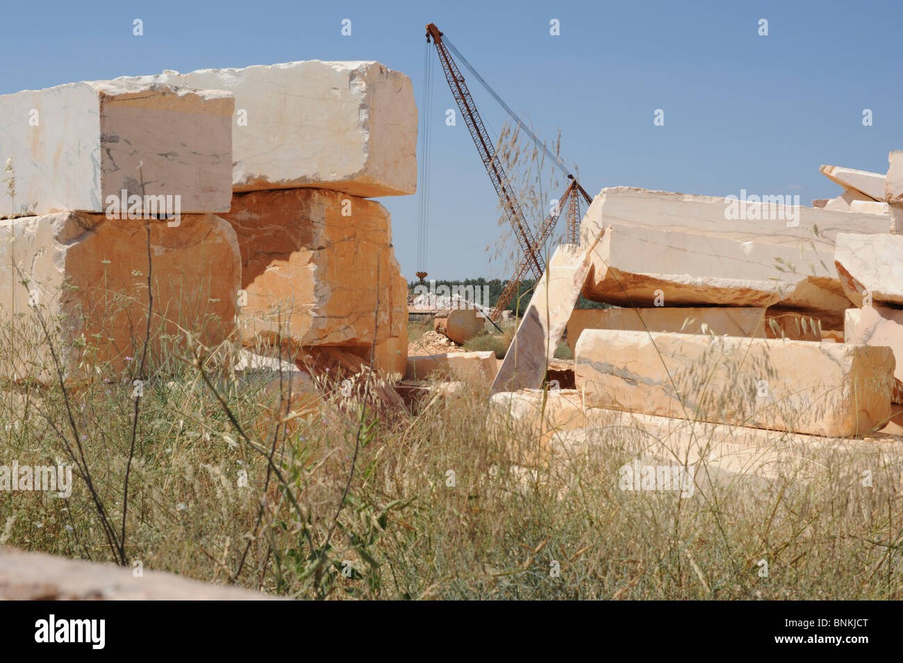 Quarry marble blocks hi-res stock photography and images - Alamy