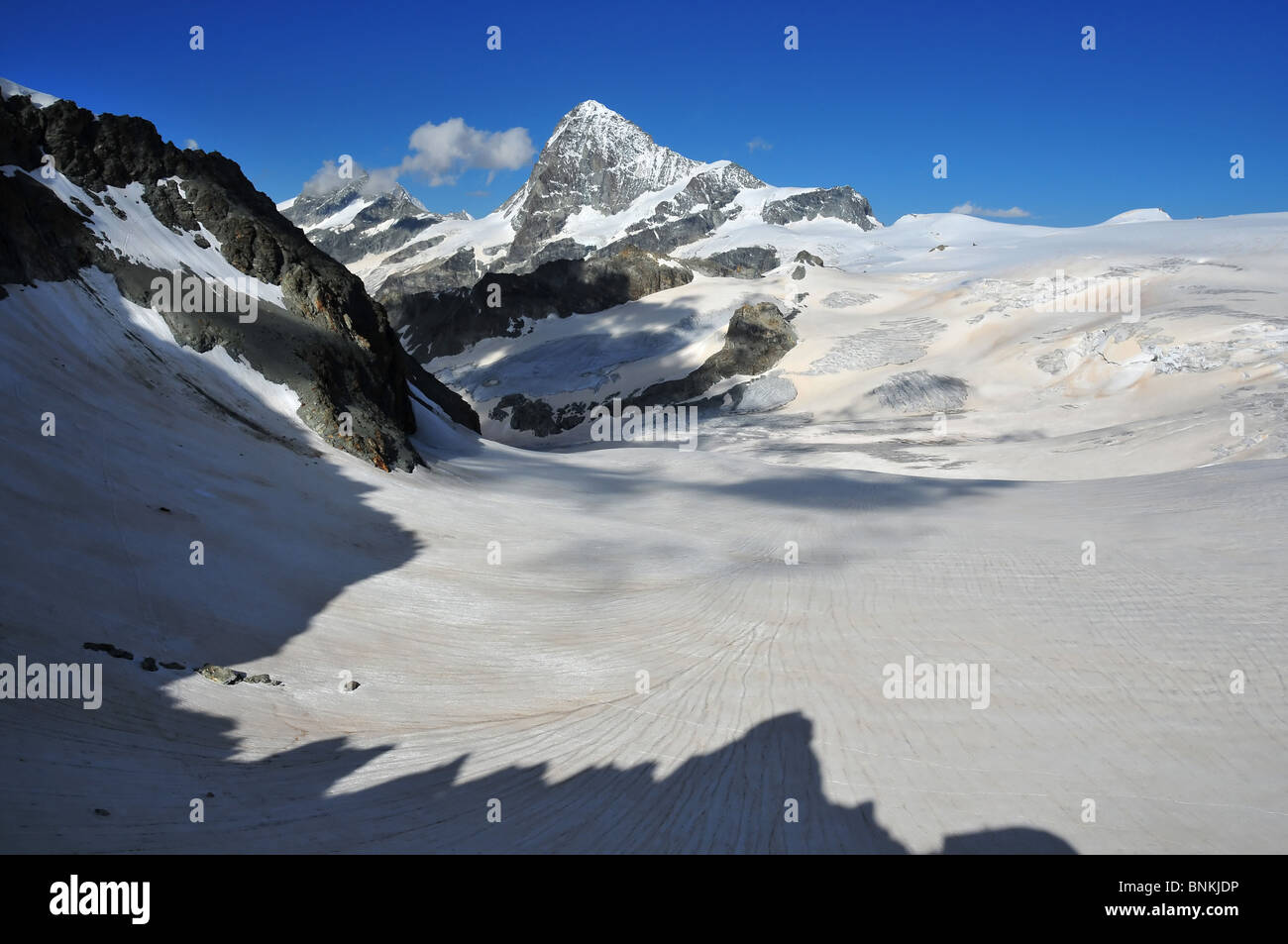 Switzerland Valais Arolla bertol building construction cabine hiding ...