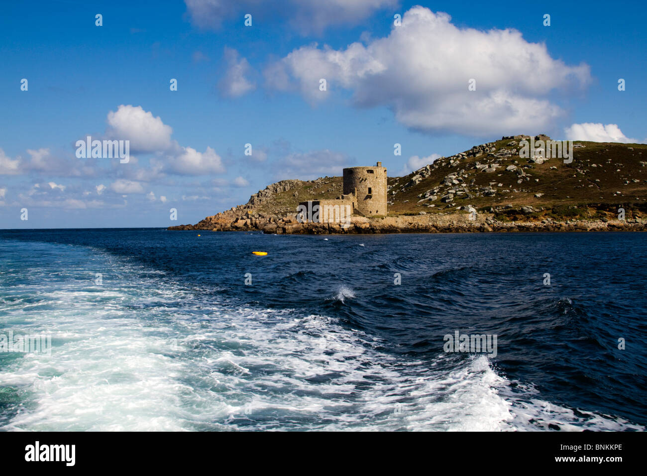 Tresco; Cromwell's castle; Isles of Scilly Stock Photo - Alamy