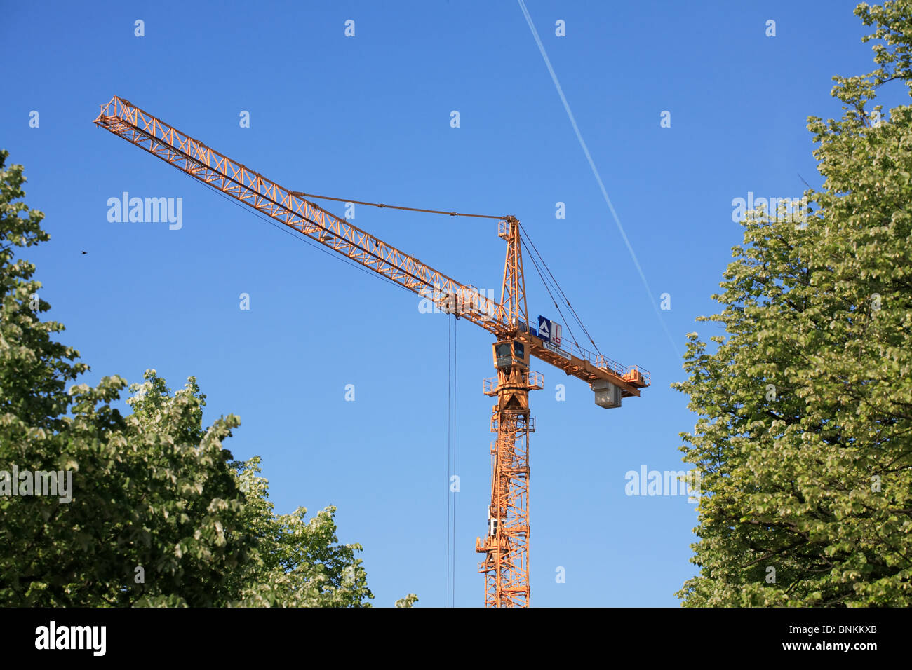 Building crane, Berlin, Germany Stock Photo - Alamy