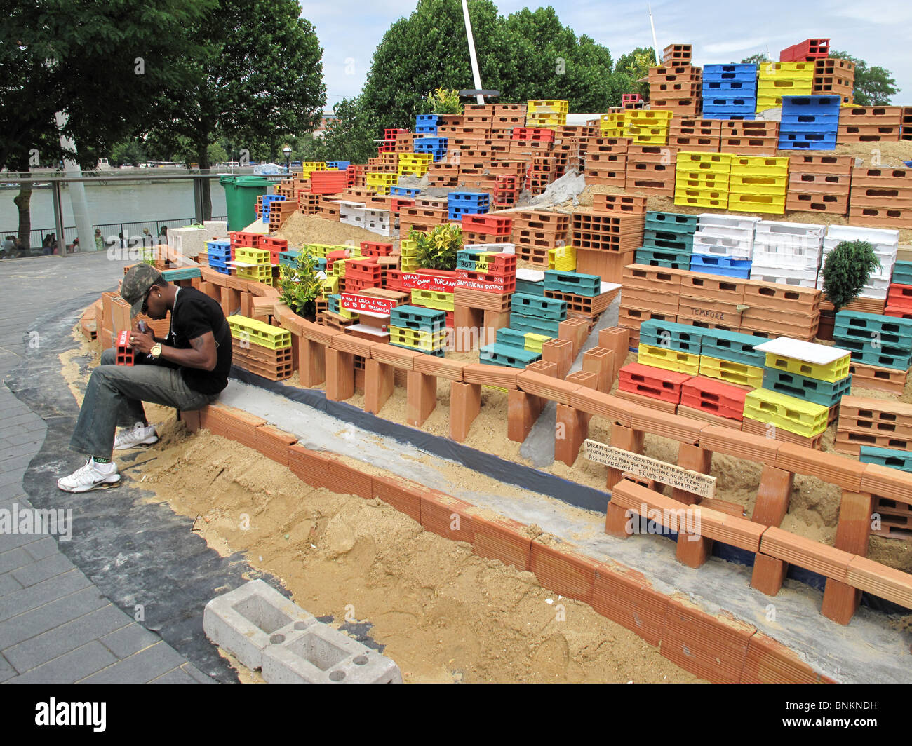 Festival Brazil London Project Morinnho Favela Stock Photo - Alamy