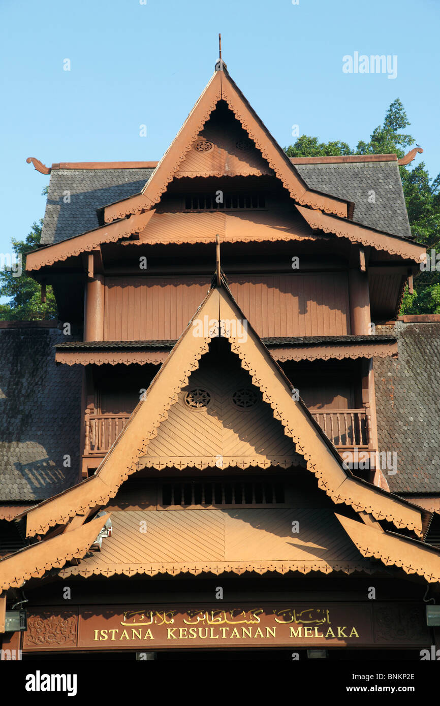 Malaysia, Melaka, Malacca, Sultanate Palace Stock Photo - Alamy