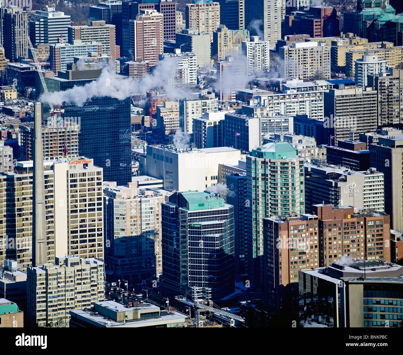 Aerial views of toronto hi-res stock photography and images - Alamy