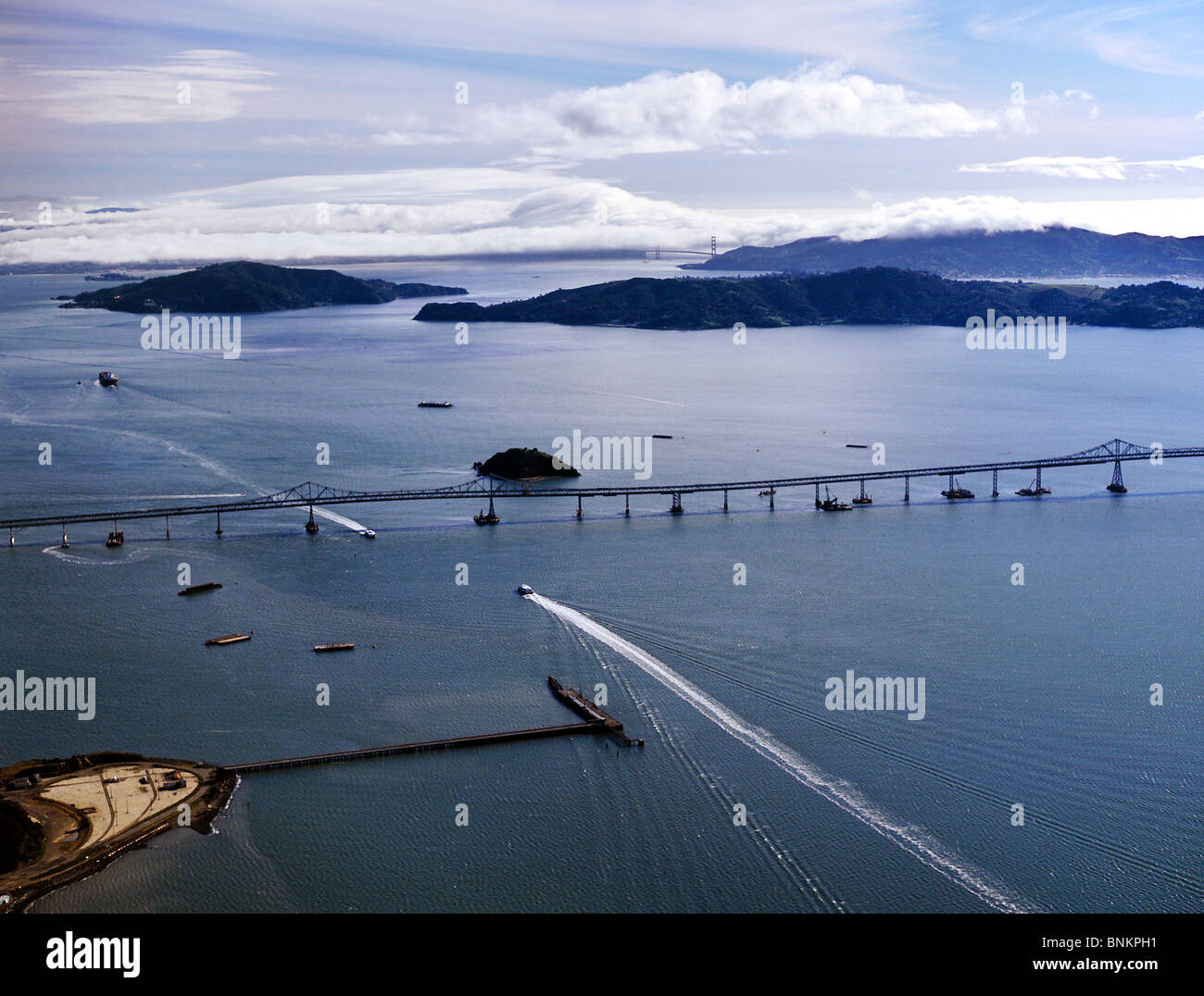 View of richmond san rafael bridge hi-res stock photography and images - Alamy