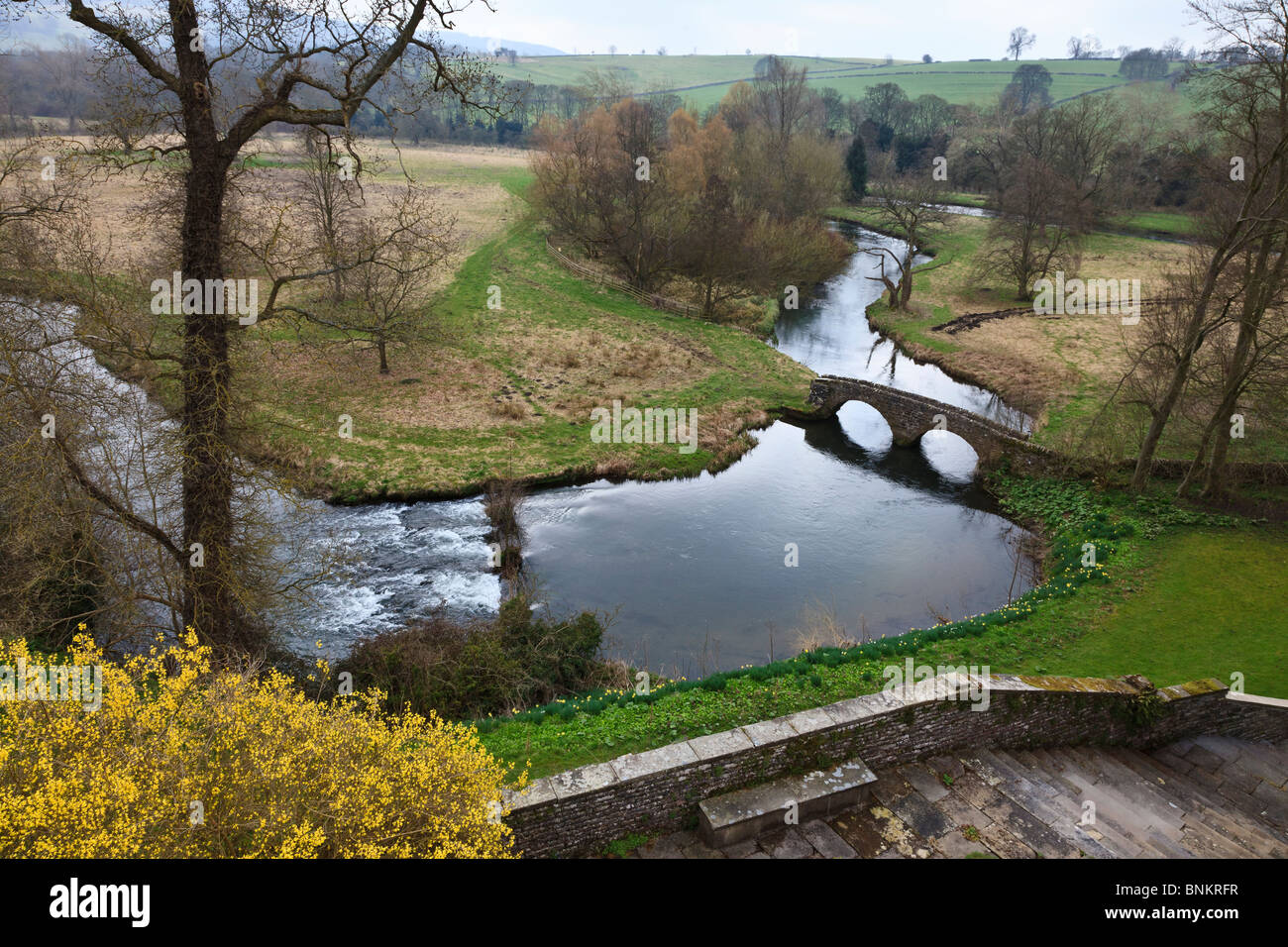 Haddon hall in derbyshire england hi-res stock photography and images ...