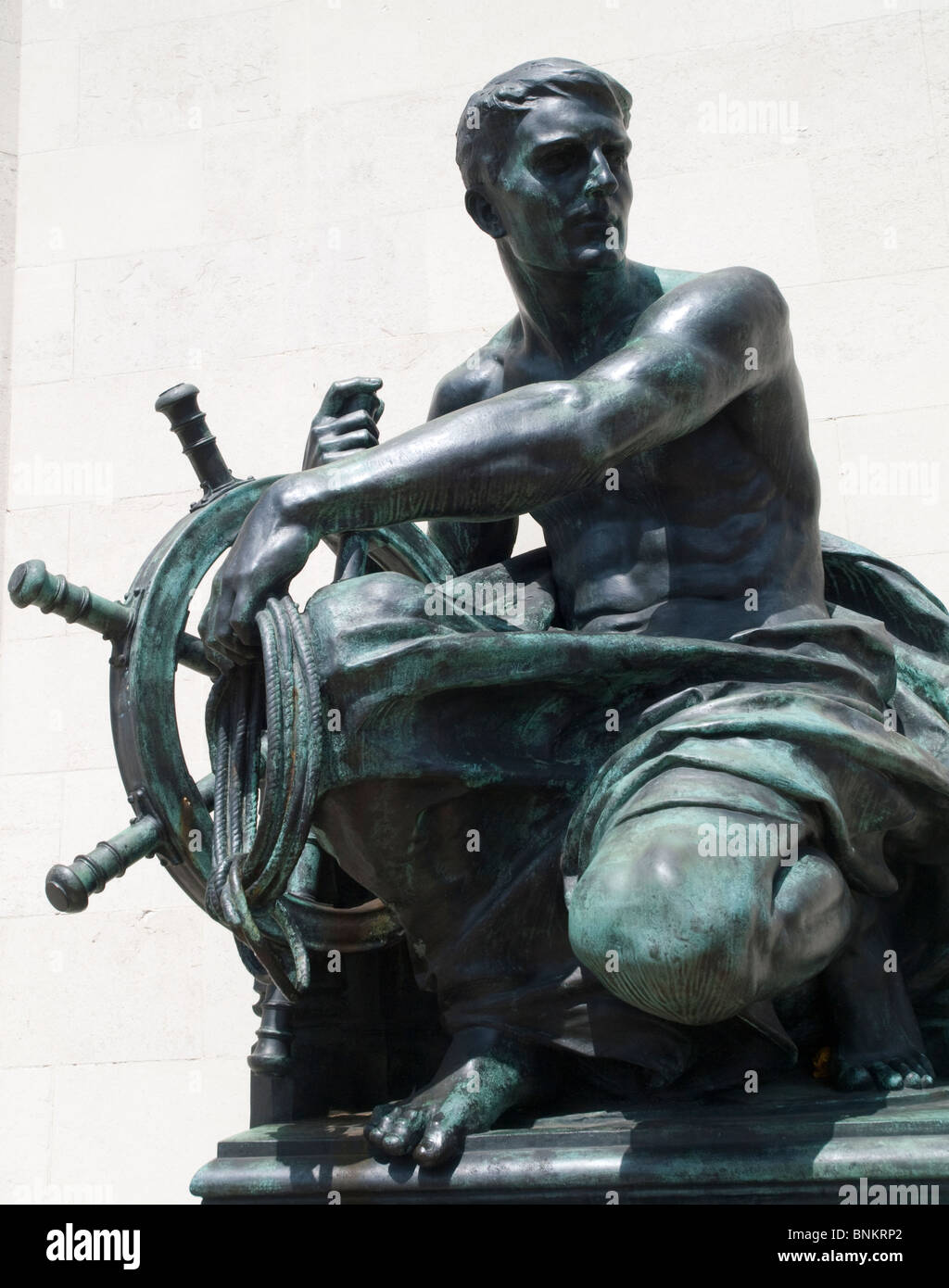 Naval Statue by Albert Toft at the Hall of Memory in Centenary Square ...
