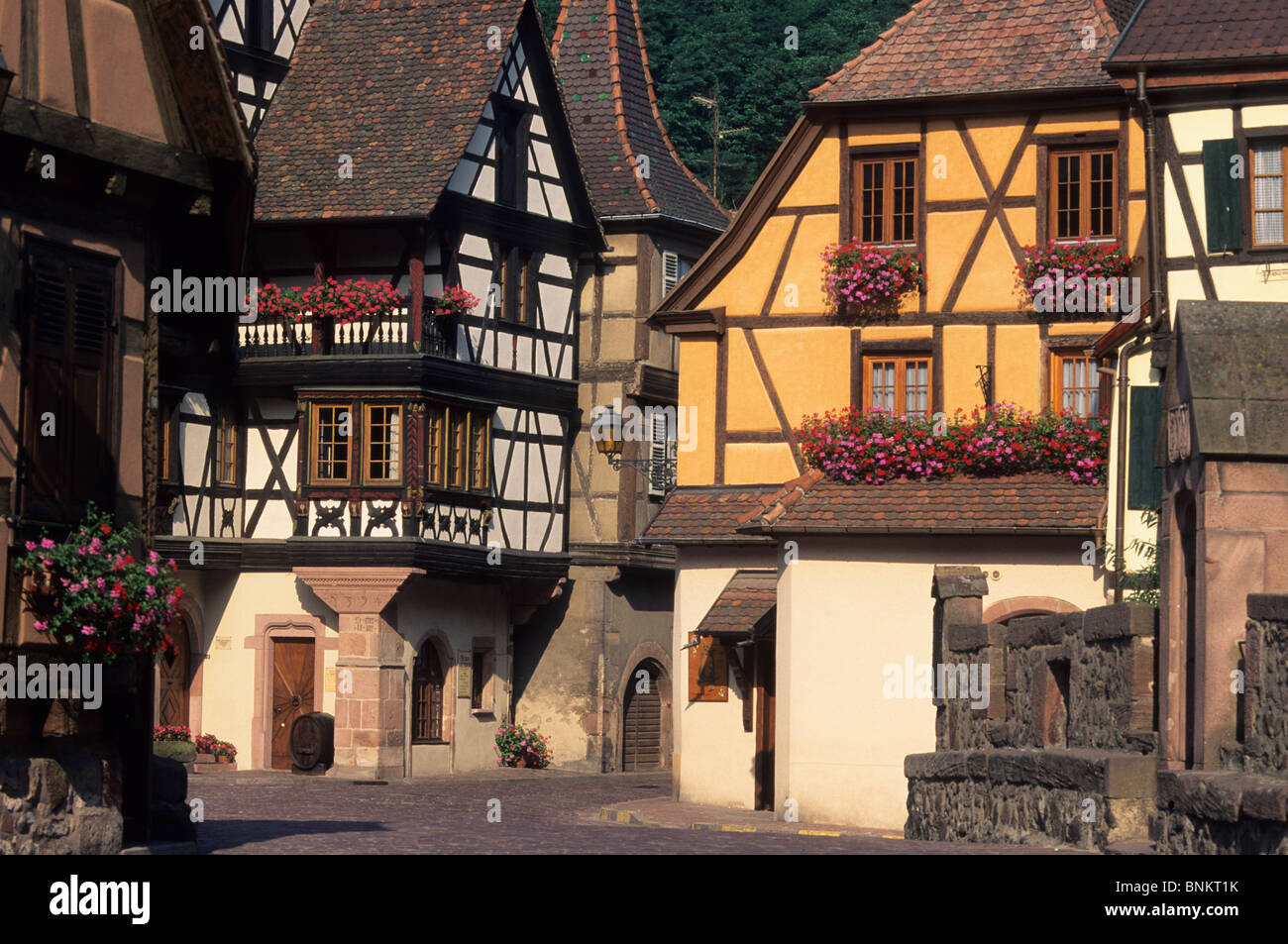 France Alsace mountain Kaysers house home houses homes village timber ...