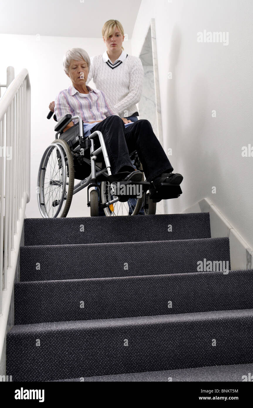 Boss Senior citizen wheel chair walking impediment impediment injures ...