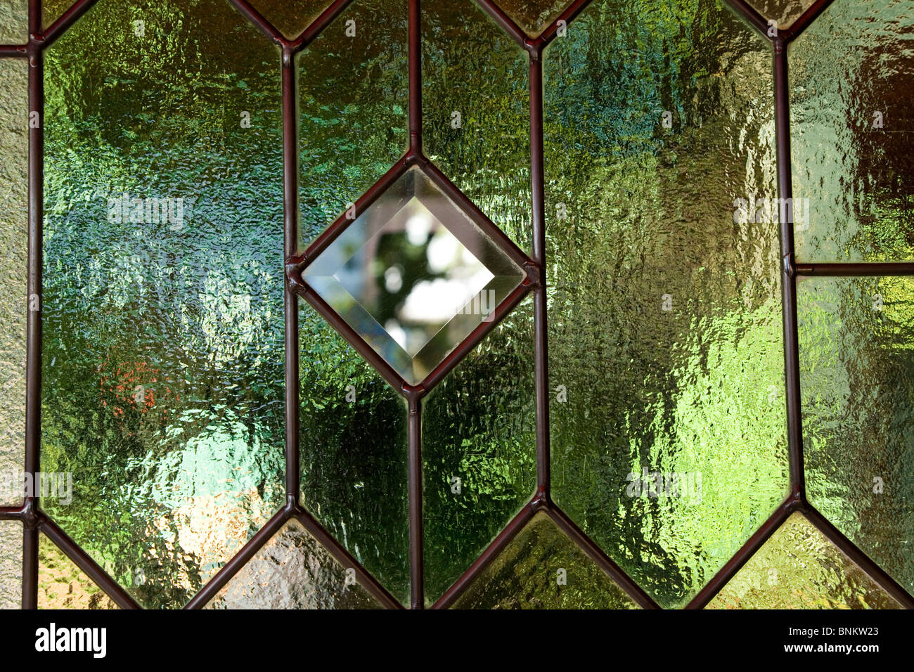 Stained Glass Window close up Stock Photo - Alamy