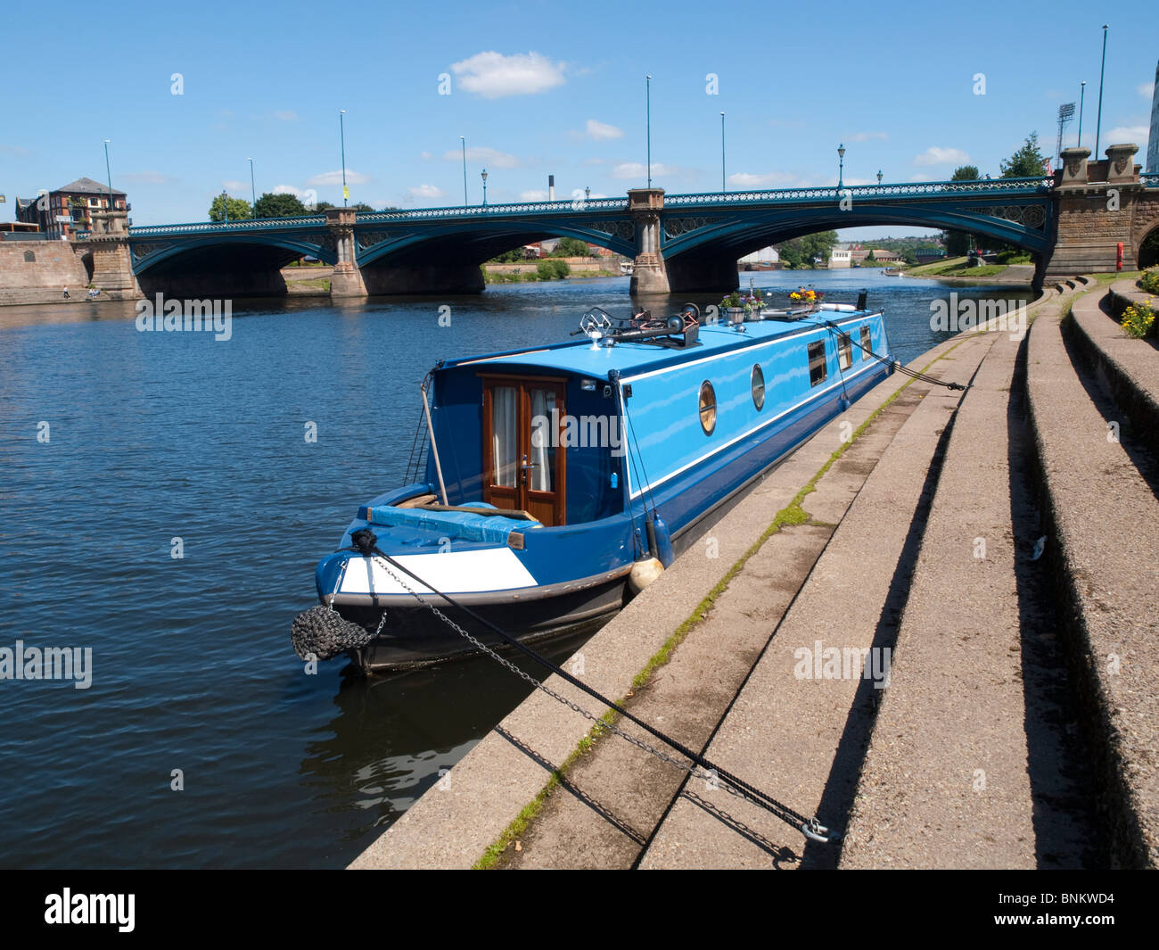 The River Trent and Victoria Embankment, Nottingham England UK Stock ...