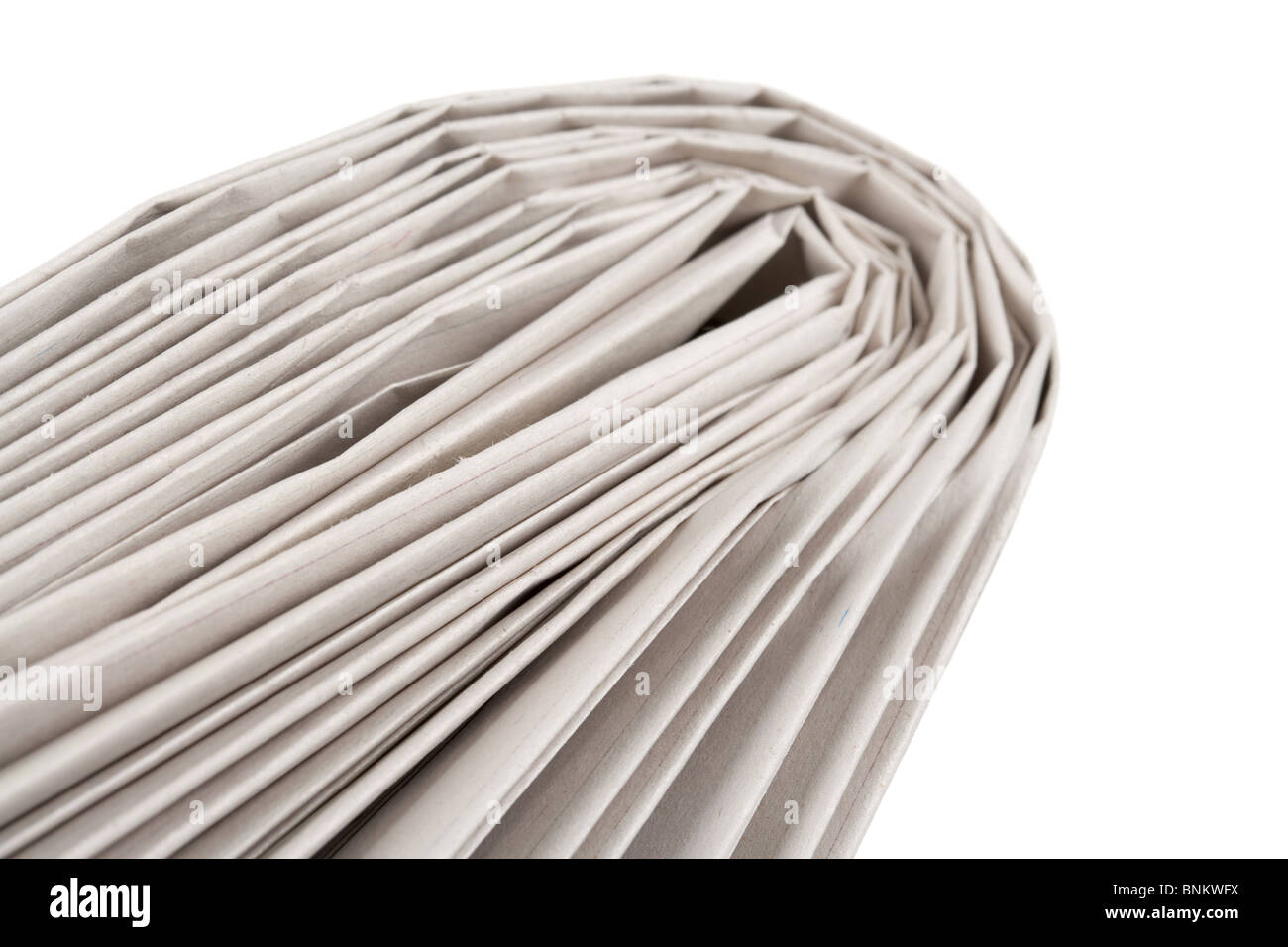 Folded newspaper hi-res stock photography and images - Alamy