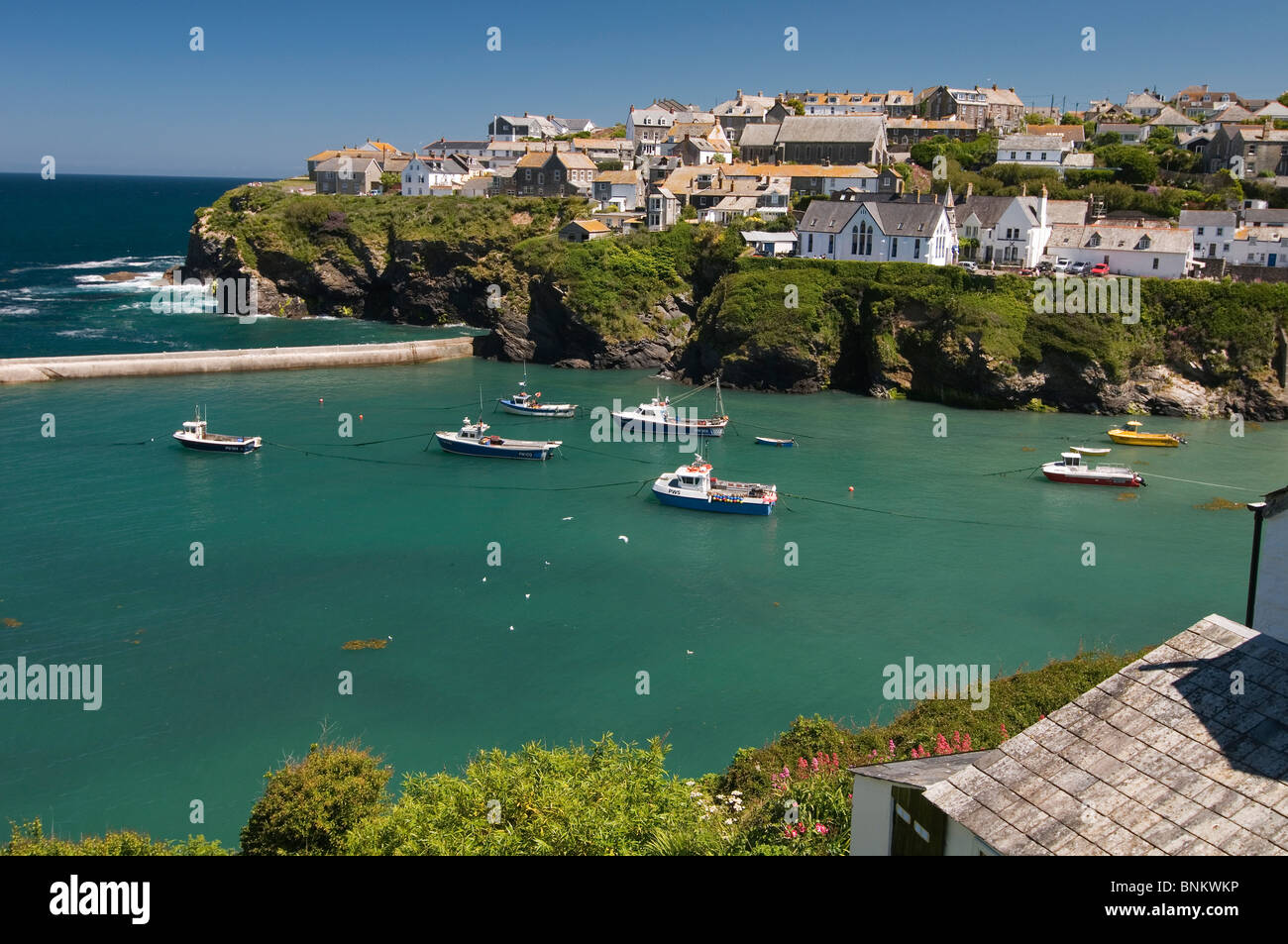 Port Isaac Cornwall England UK Stock Photo - Alamy