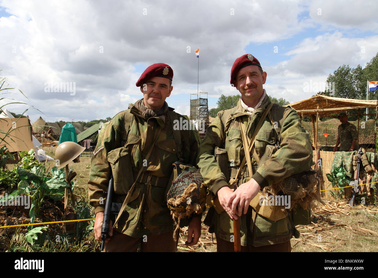 Soldier Standing At Ease