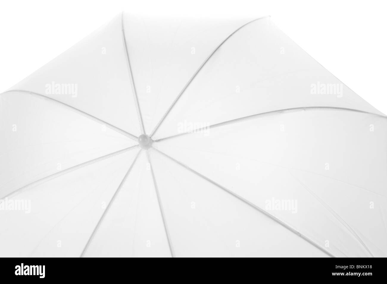 White Umbrella close up shot for background Stock Photo - Alamy