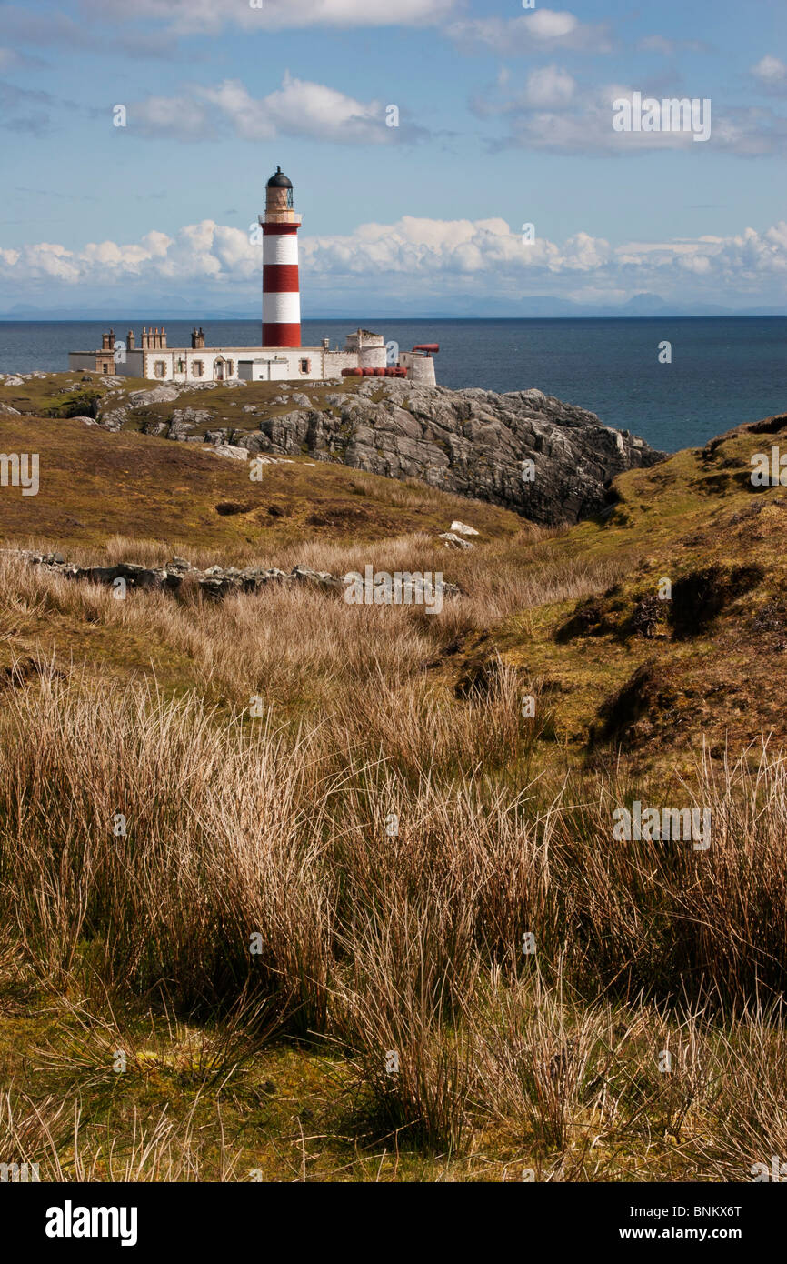 Eilean Glas Lighthouse, Scalpay, Western Isles Stock Photo - Alamy