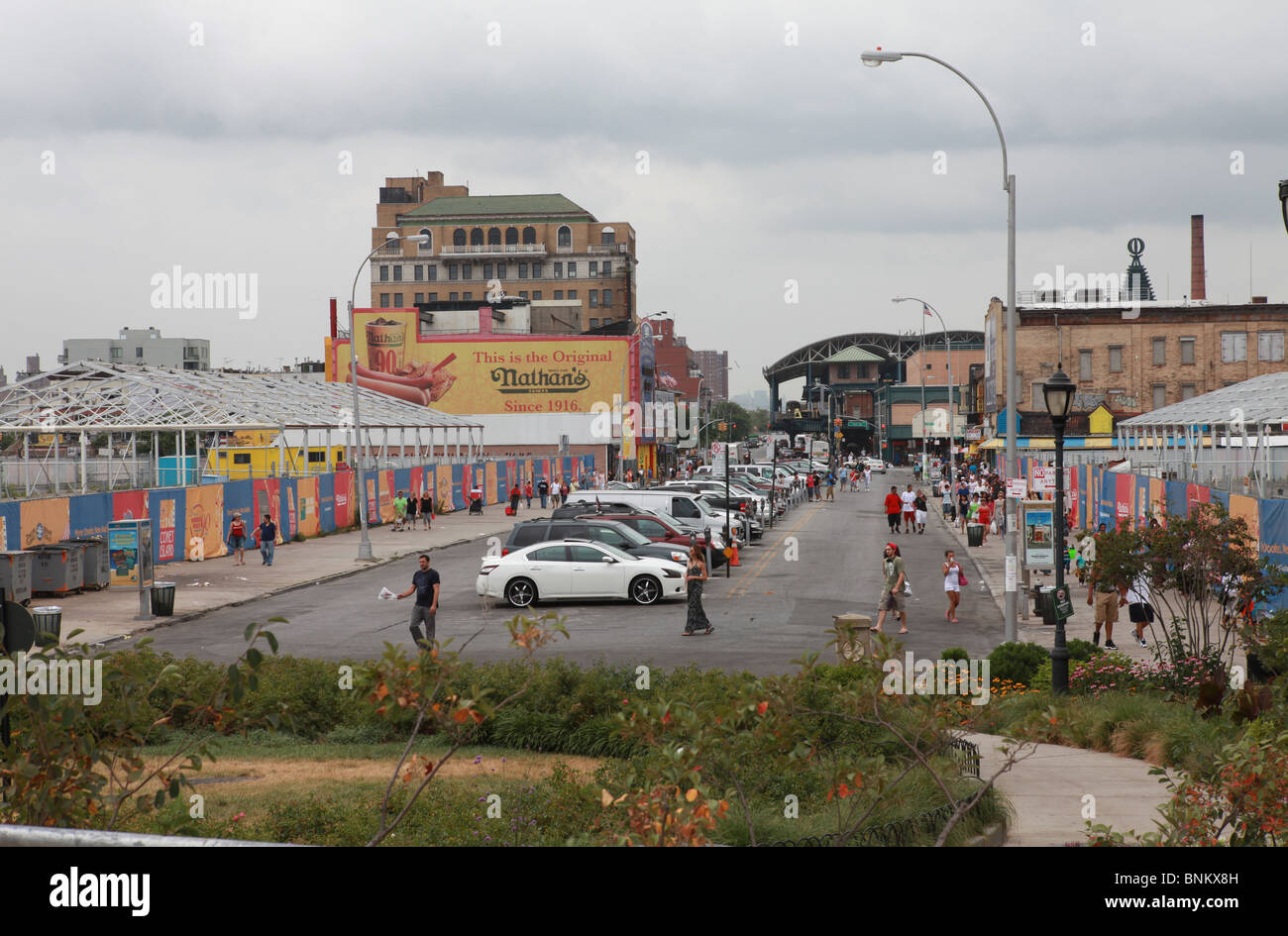 Coney island nathans hi-res stock photography and images - Alamy