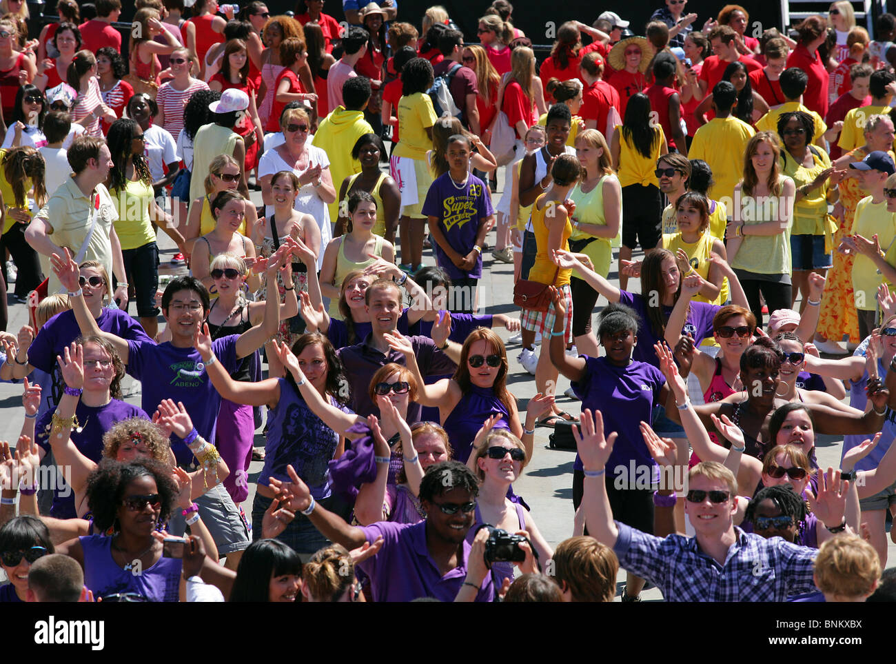 The Big Dance, part of the World Dance project, London Stock Photo - Alamy