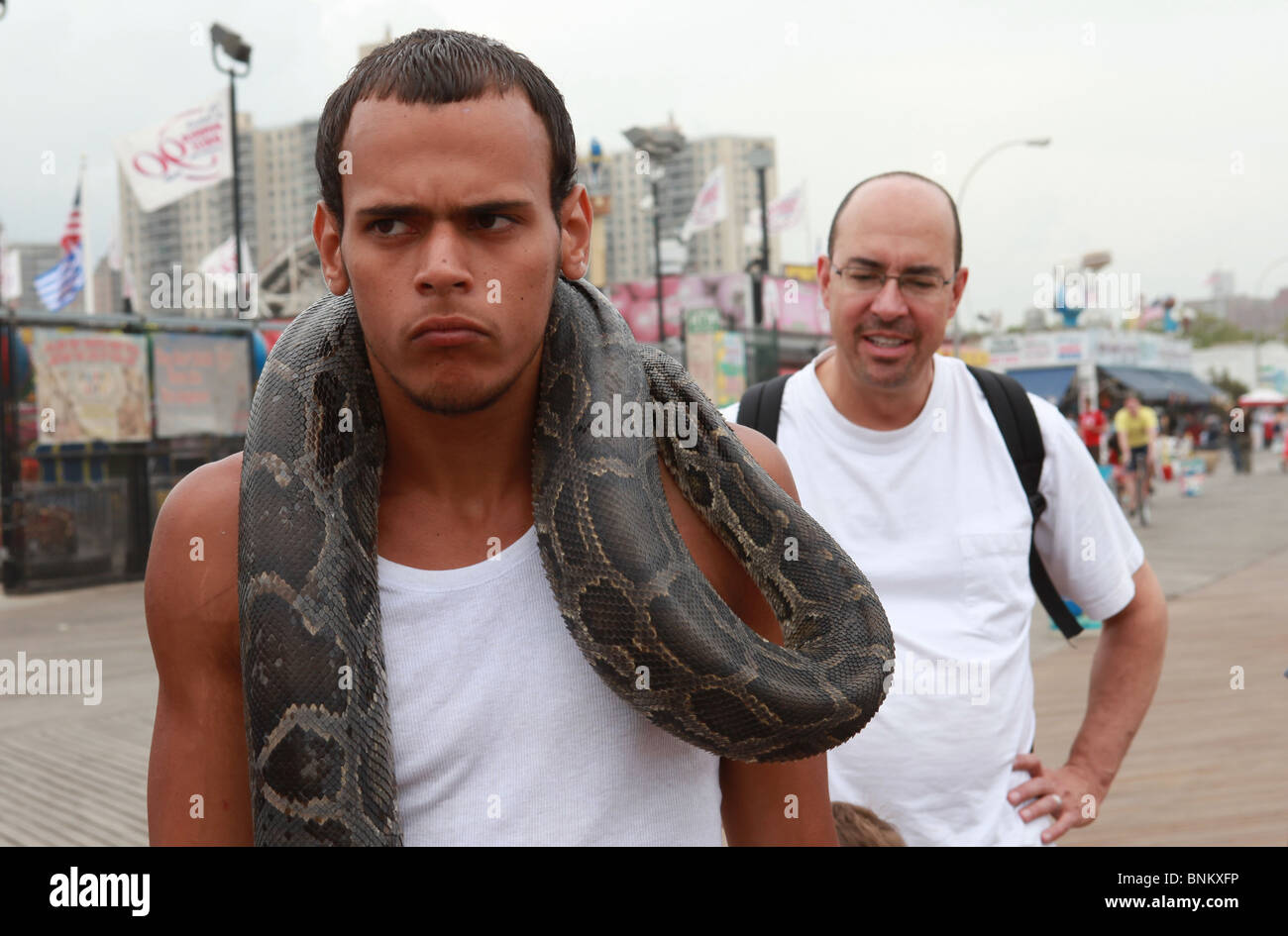 Boardwalk coney island carnival hi-res stock photography and images - Alamy