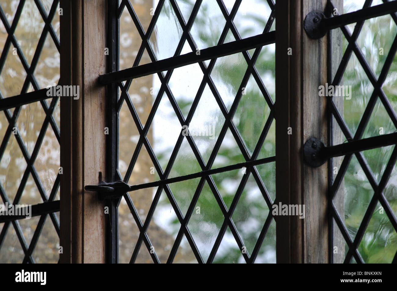 Diamond shaped windows hi-res stock photography and images - Alamy