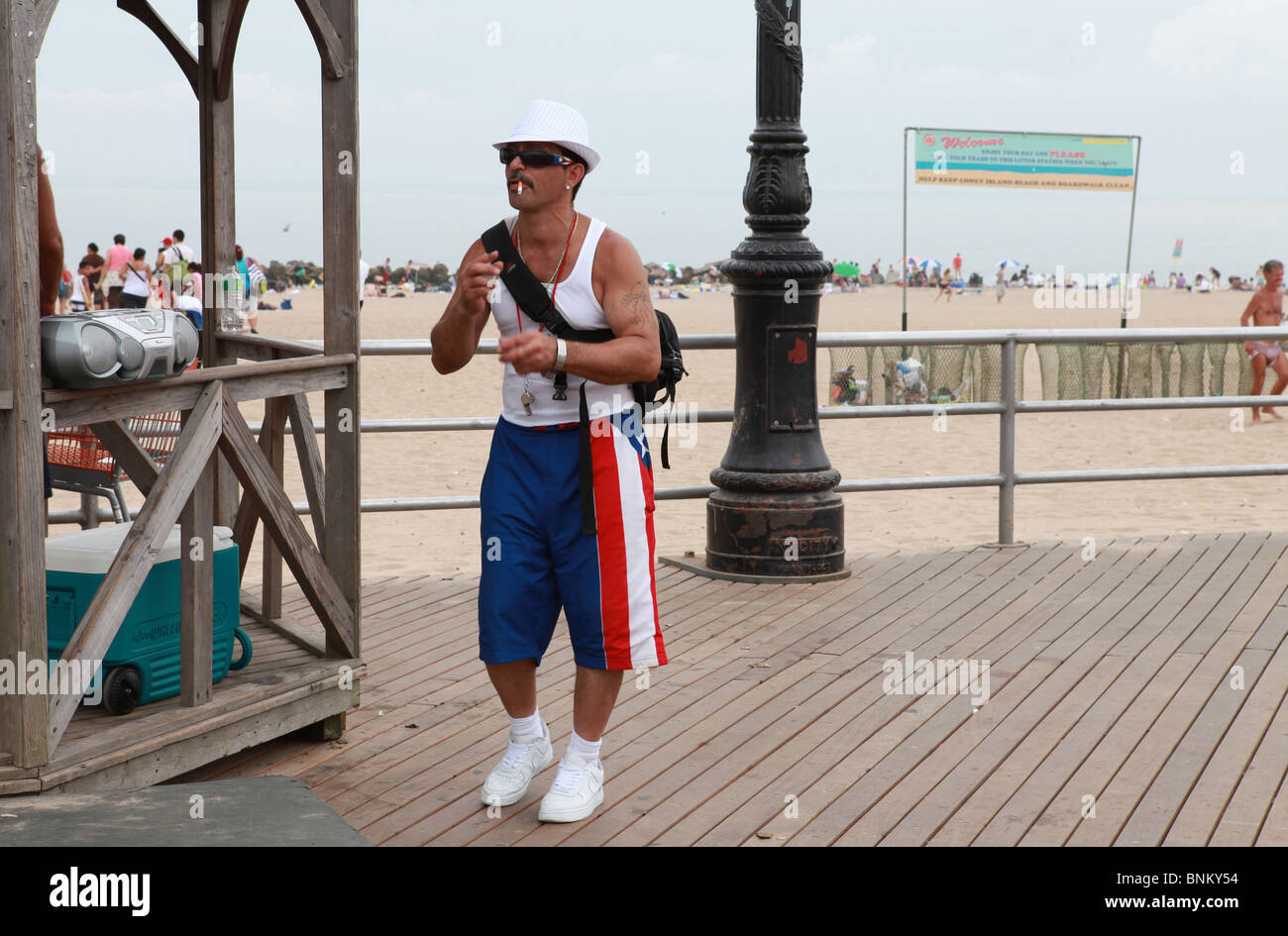 Puerto Rican Salsa Man Stock Photo - Alamy