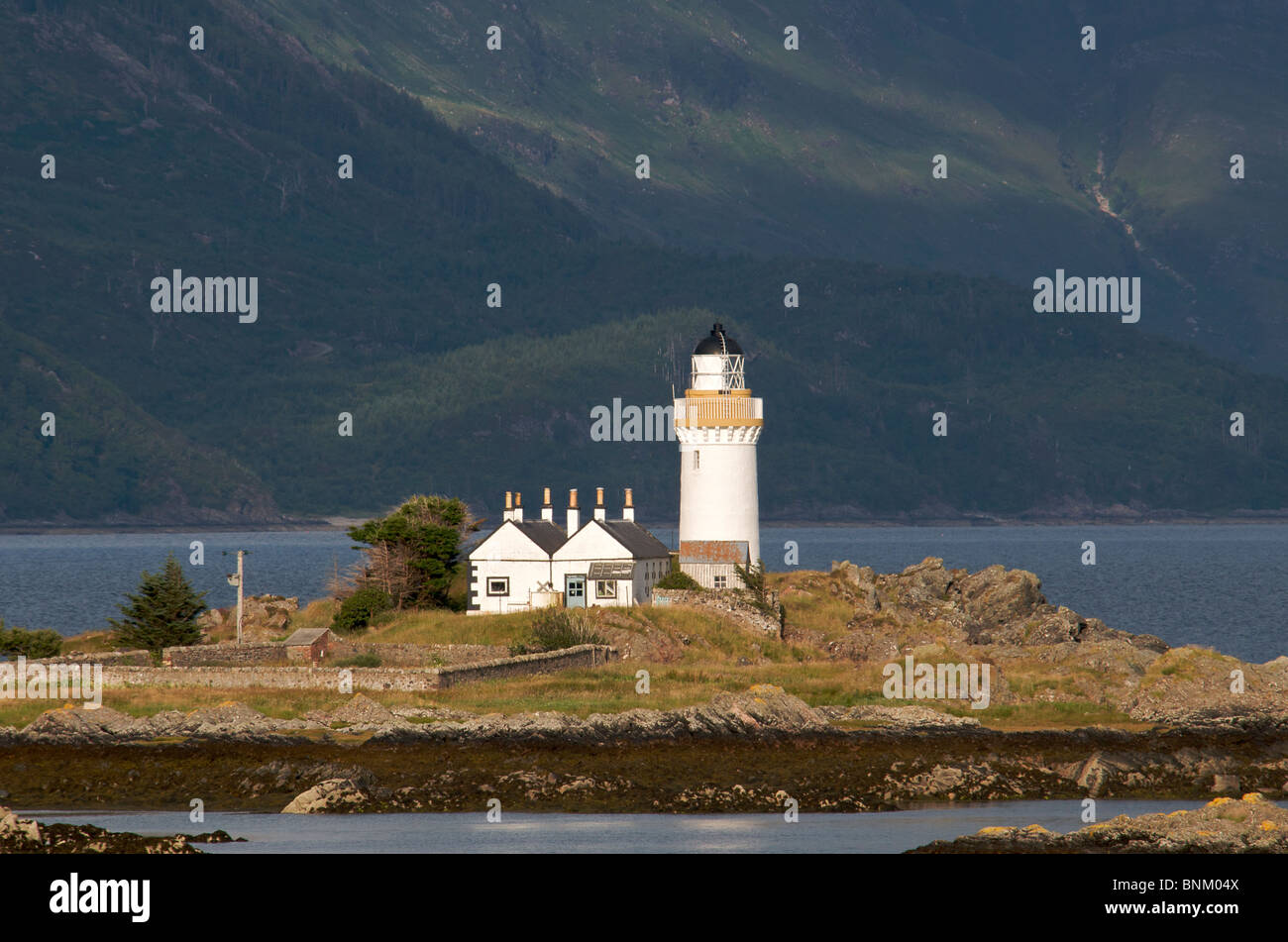Lighthouse Isleornsay Island of Skye Sound of Sleat Western Isles ...
