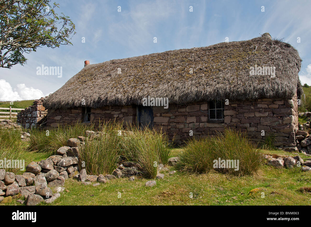 Old stone crofters cottage Applecross Peninsular Wester Ross, Ross and ...