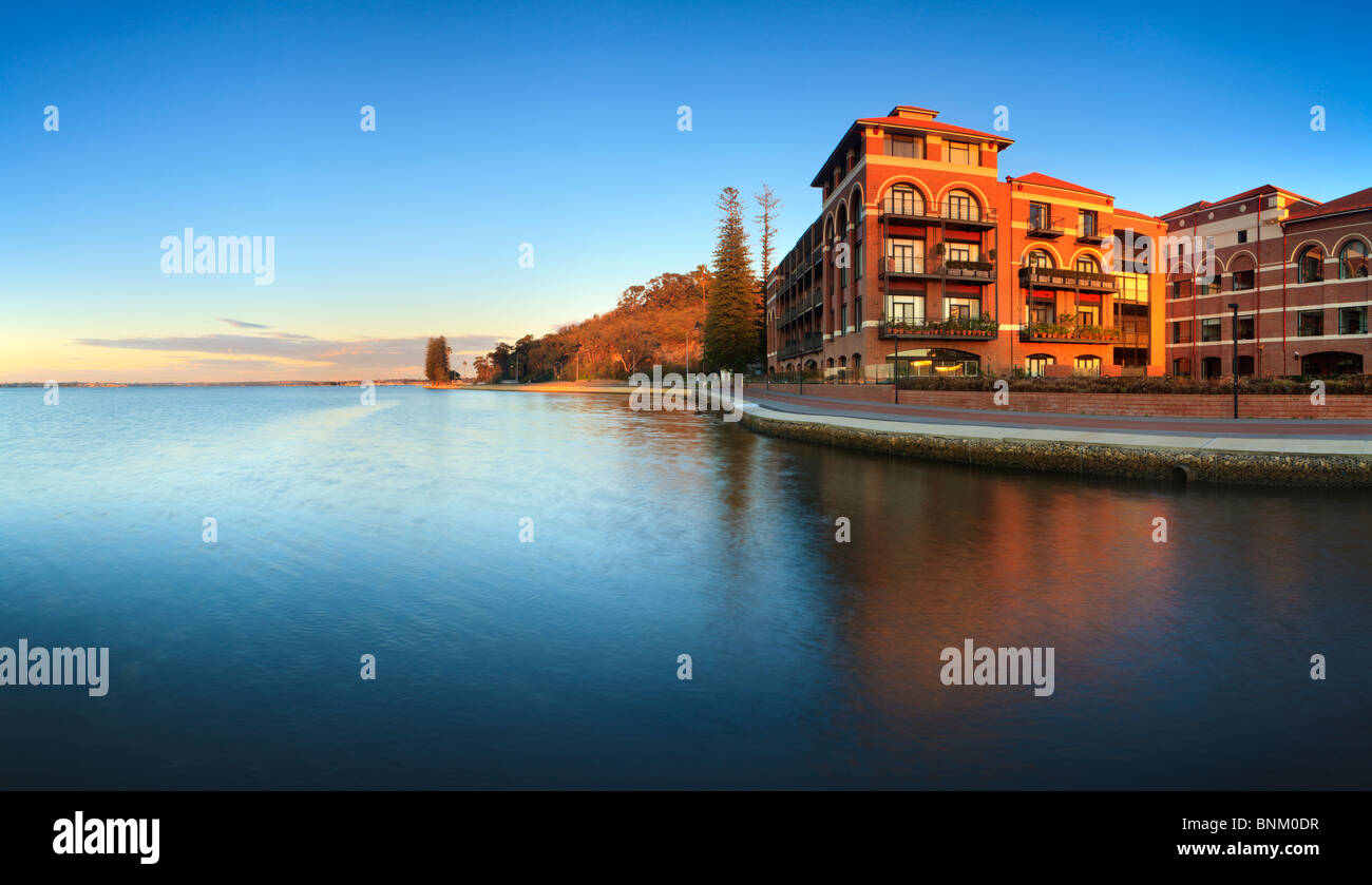 The Old Swan Brewery at dawn. This prominent Perth landmark was ...