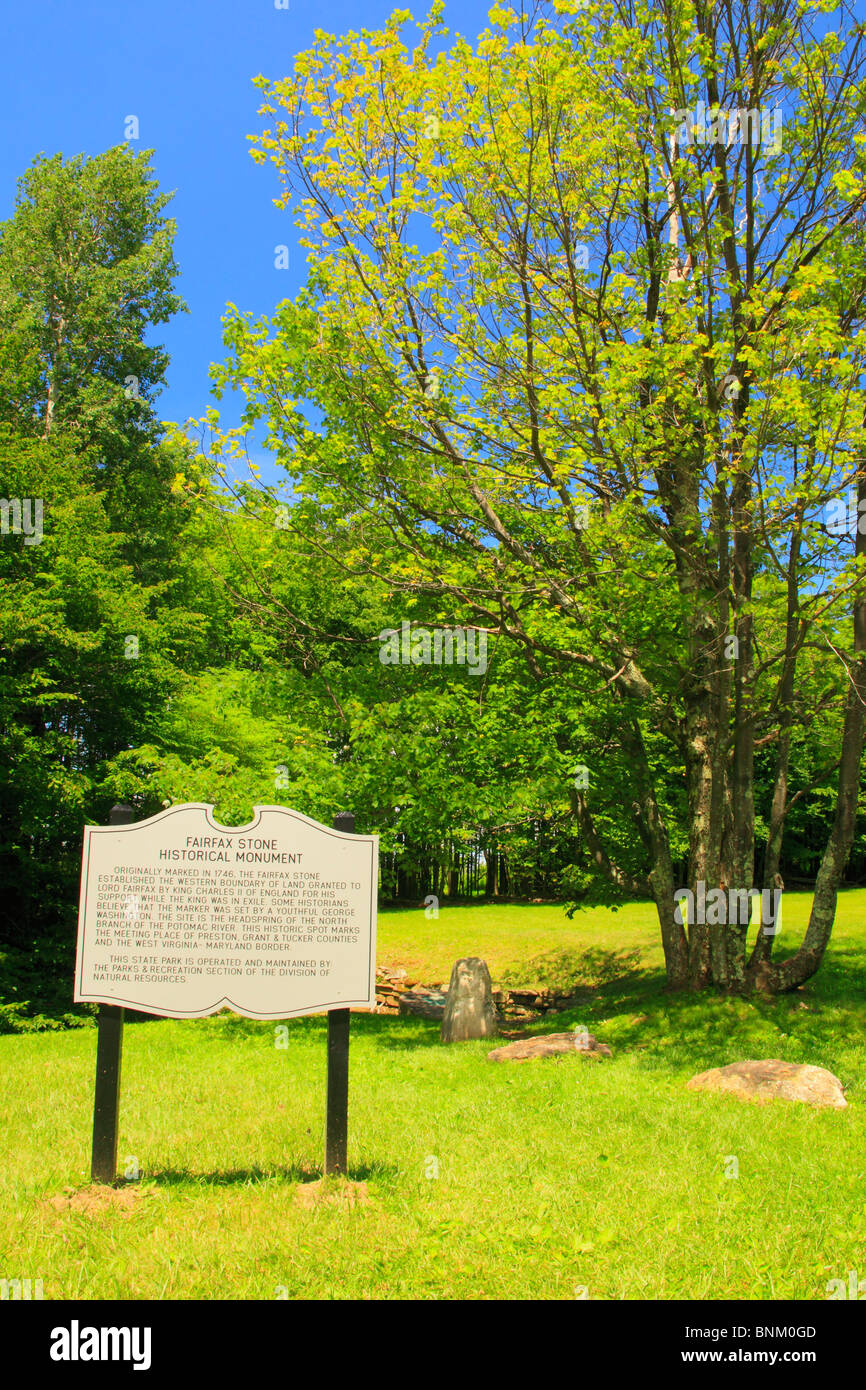 Fairfax Stone State Park, Thomas, West Virginia, USA Stock Photo - Alamy