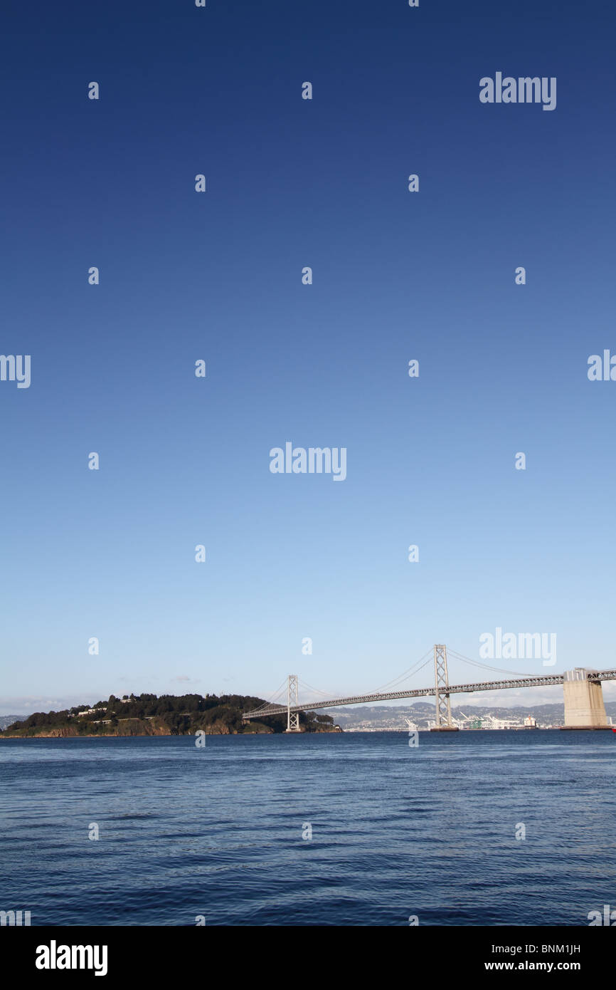 The bay bridge in San Francisco Stock Photo - Alamy