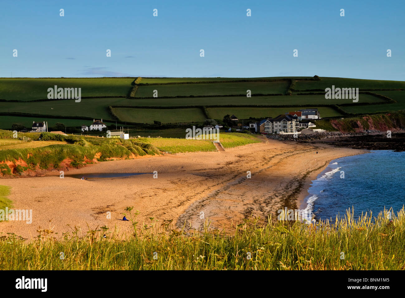 The beach at South Milton Sands, South Hams, Devon Stock Photo - Alamy