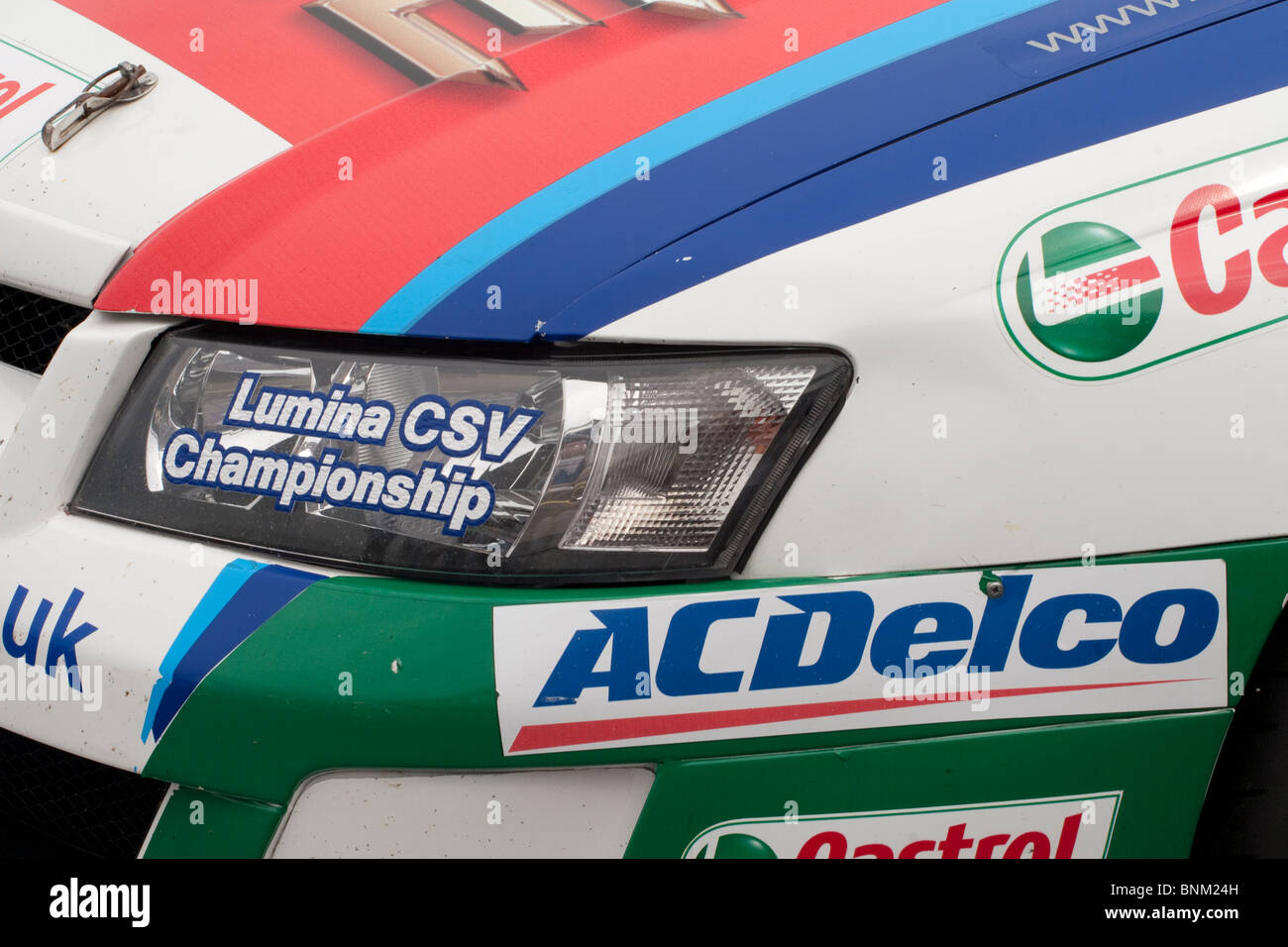 Racing cars at Rockingham speedway motor circuit Stock Photo - Alamy