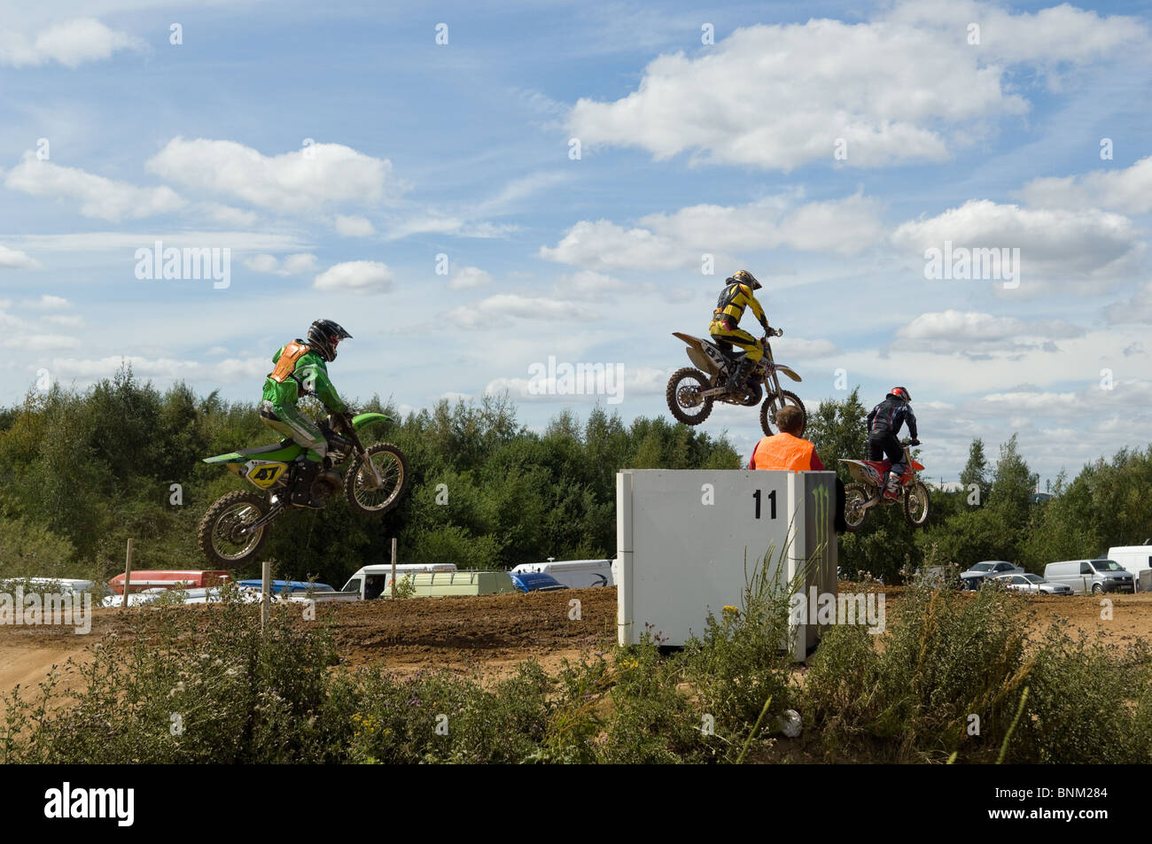 Motocross at Doncaster Moto Parc, South Yorkshire Stock Photo - Alamy