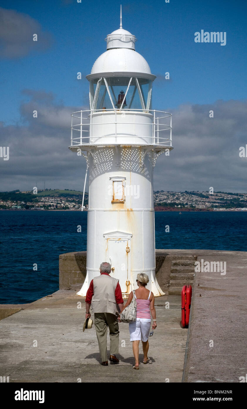 Brixham breakwater hi-res stock photography and images - Alamy