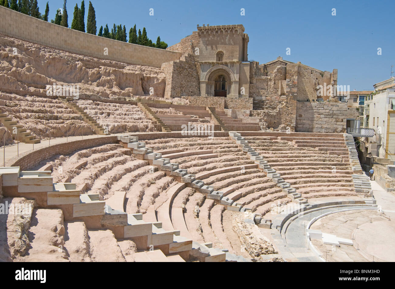The Roman Theatre of Carthago Nova and Cathedral ruins of Cartagena ...