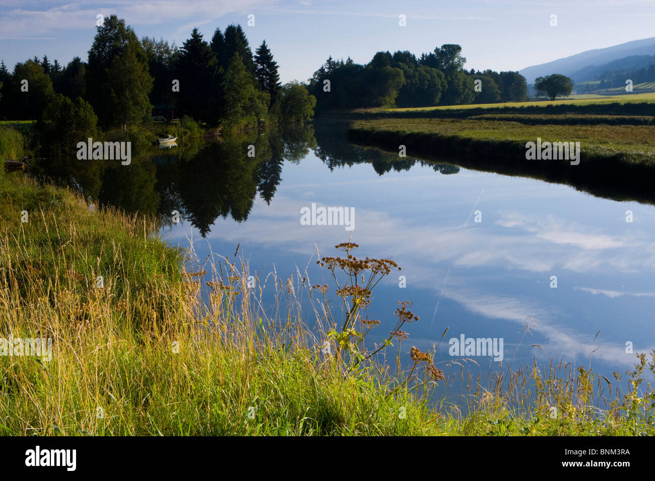 Lac de Joux Switzerland canton Vaud Waadländer Jura lake water lake ...