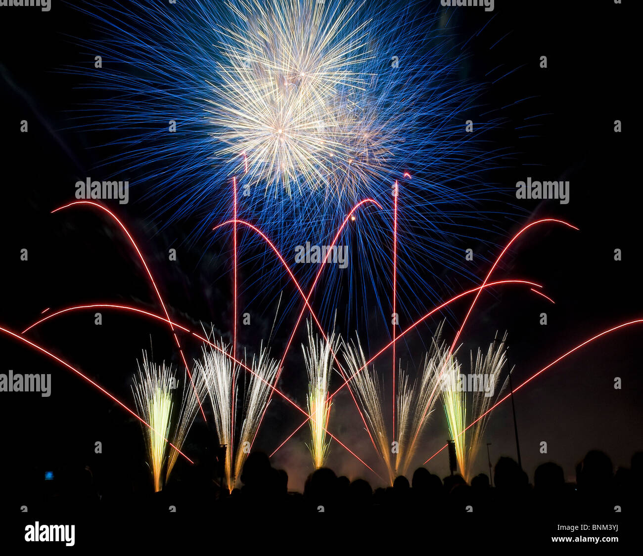 Germany Erfurt Europe explosion fireworks fireworks body height ...