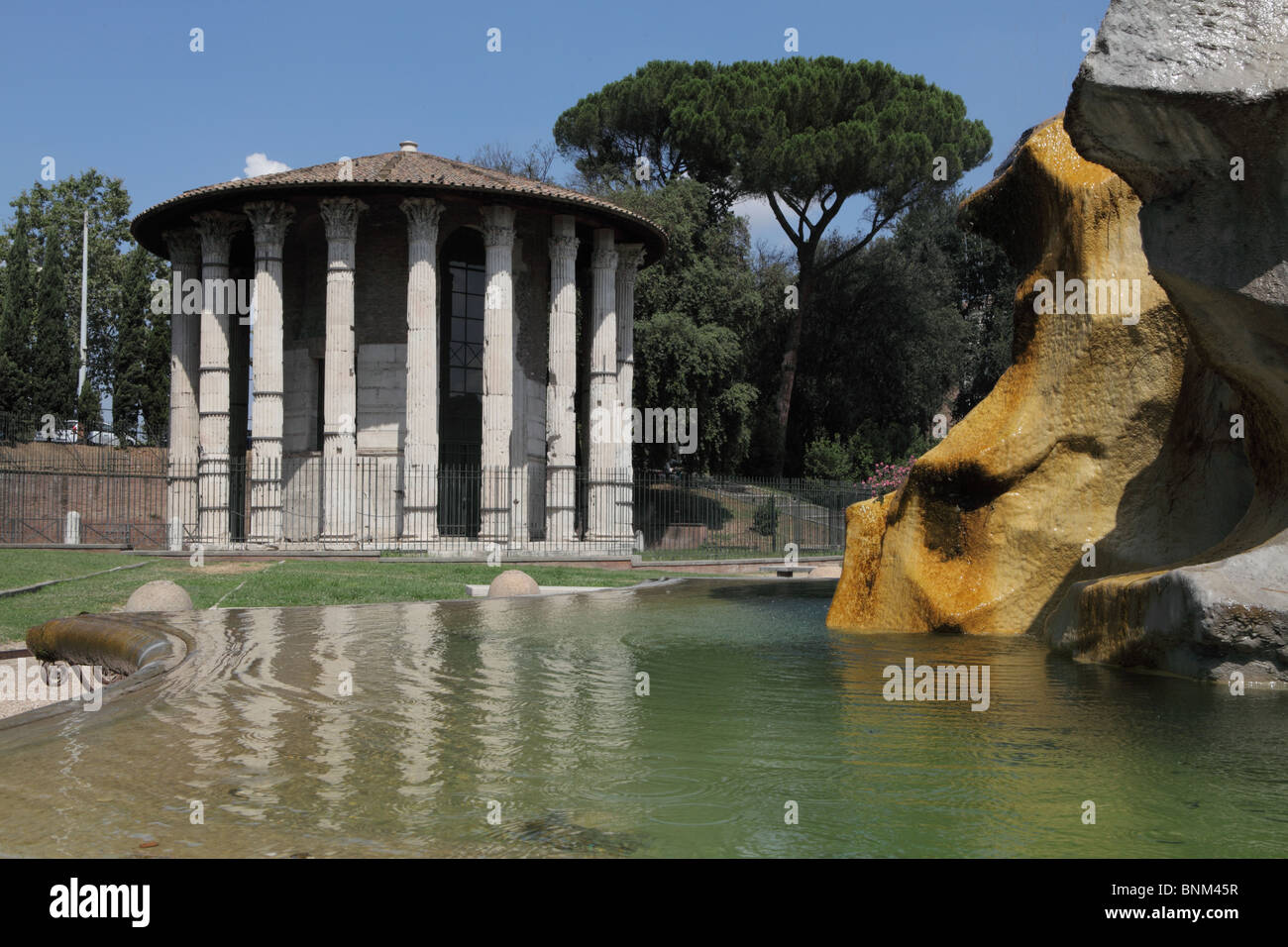 Temple of Hercules in Rome Italy Stock Photo - Alamy