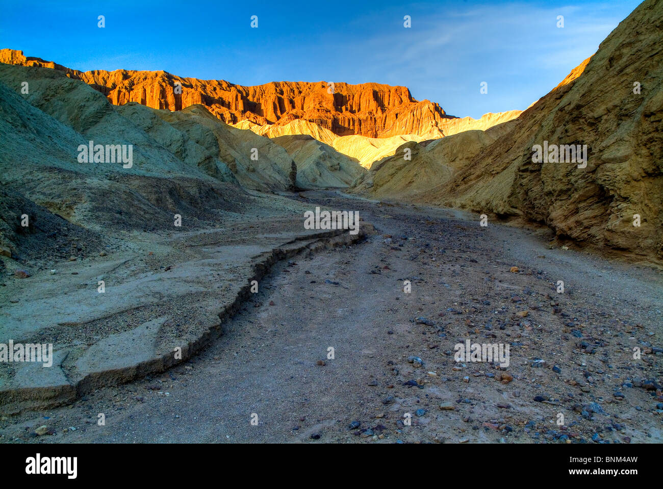 Gold Canyon, Death Valley National Park, California, USA Stock Photo ...