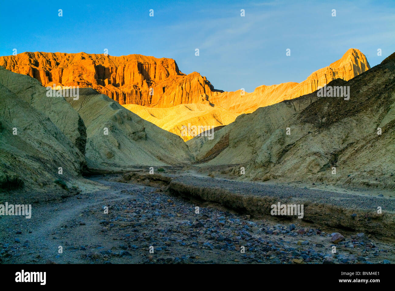 Gold Canyon, Death Valley National Park, California, USA Stock Photo ...