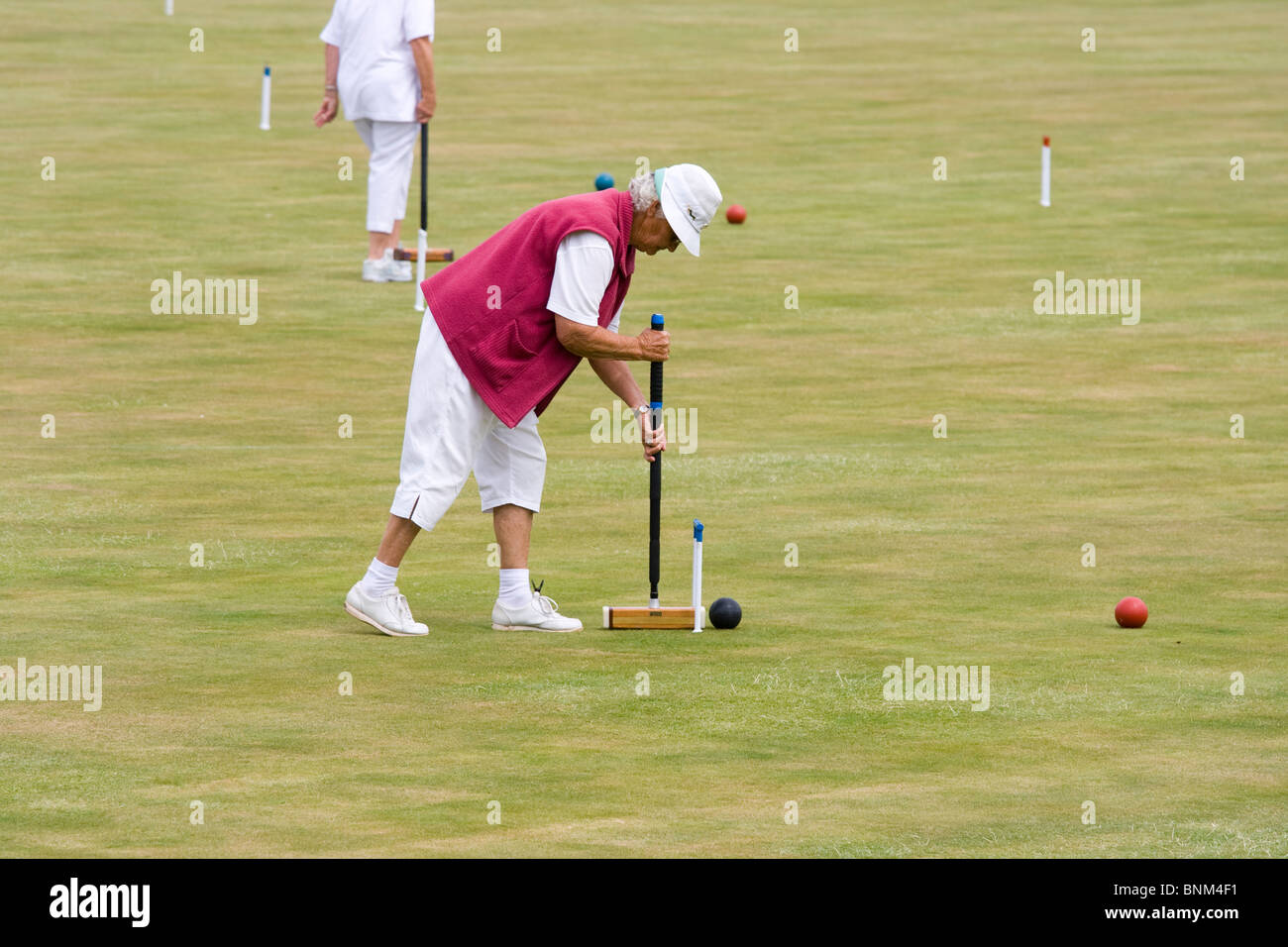 Croquet field hi-res stock photography and images - Alamy