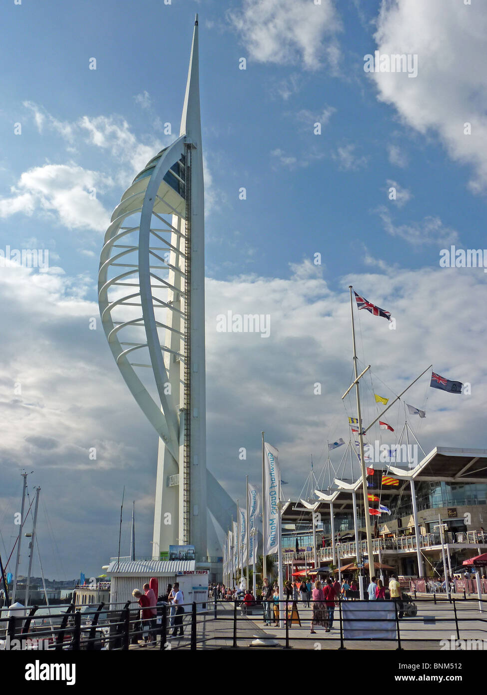 SPINNAKER TOWER in Portsmouth Harbour Stock Photo - Alamy