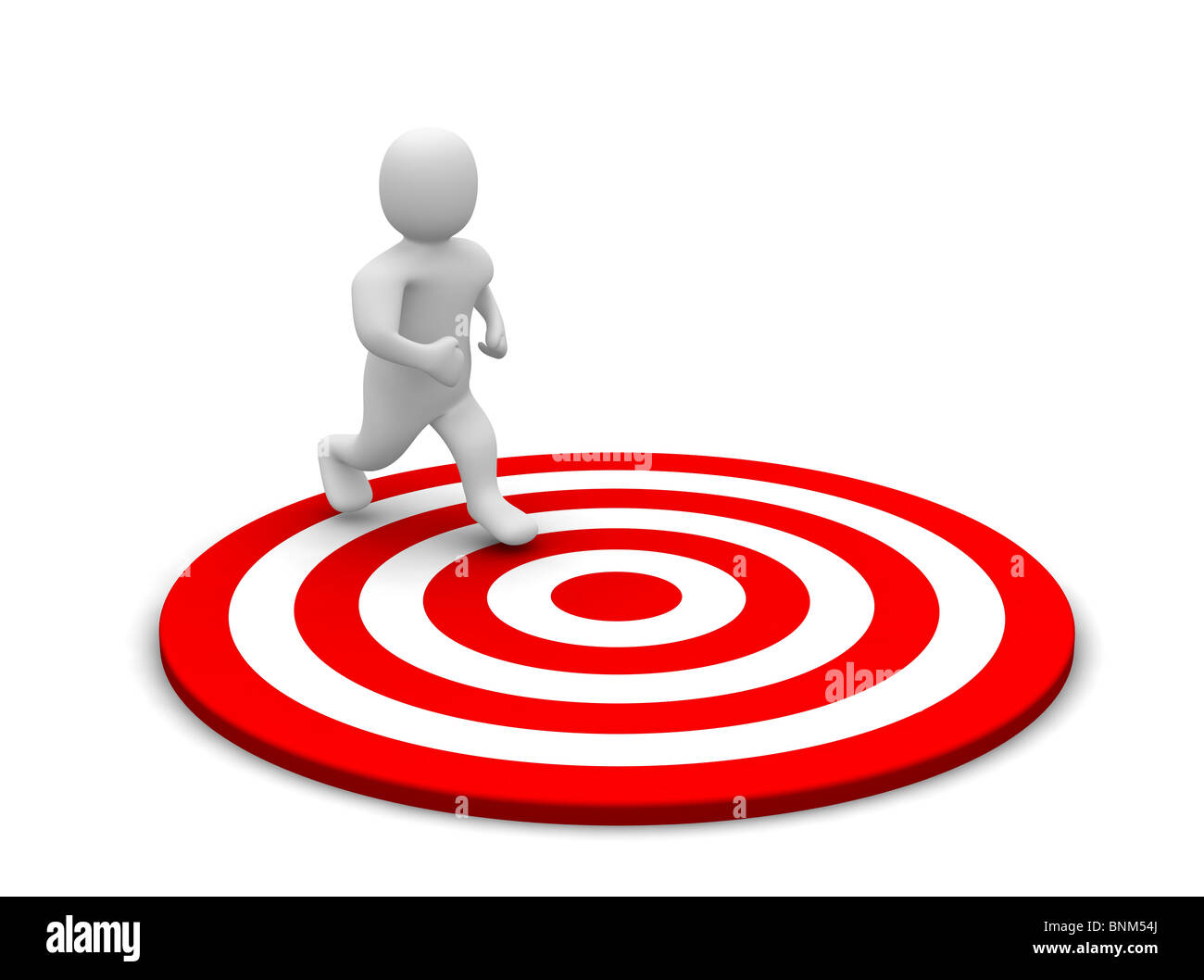 Human figure running render hi-res stock photography and images - Alamy