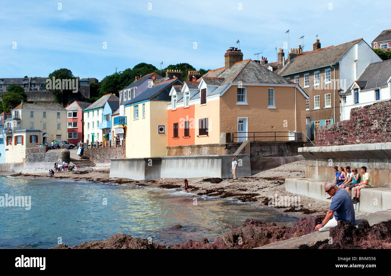 the seaside village of kingsand in cornwall, uk Stock Photo - Alamy